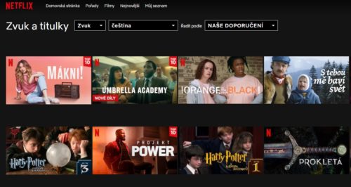 Netflix filmy | český dabing | české titulky